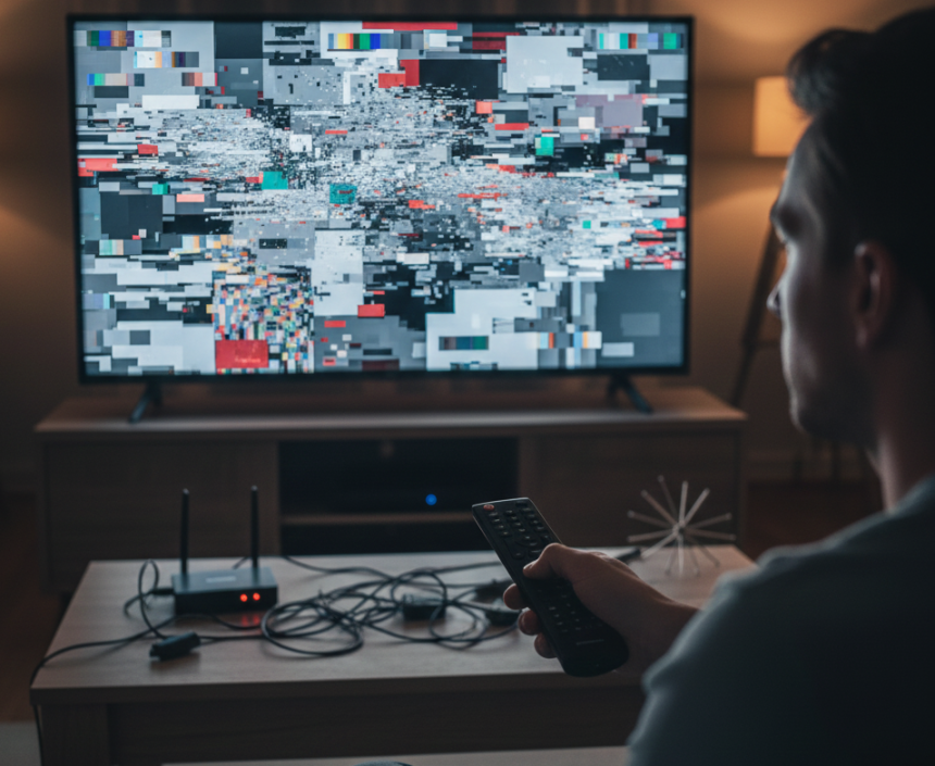 What to Do When Your Digital TV Keeps Freezing & Pixelating